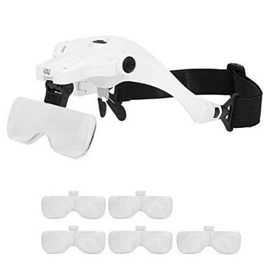 Head?Mounted Magnifier Rechargeable Head?Mounted Magnifier ABS Acrylic ...