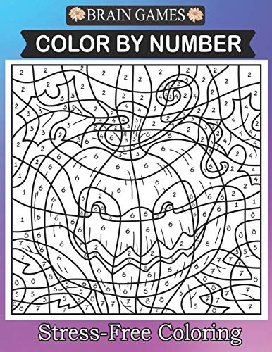 Brain Games Color By Number Stress-Free Coloring Color By Number For ...