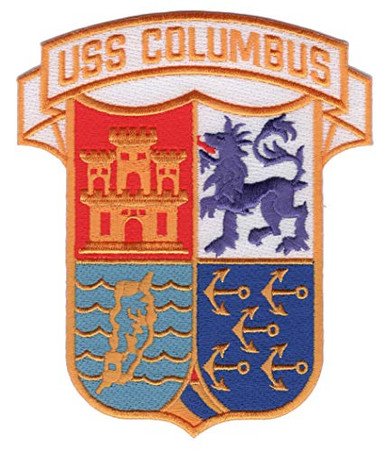 USS Columbus CG-12 Patch - Warehousesoverstock