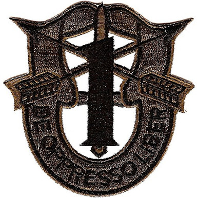 1st Special Forces Group Crest OD Green Patch - Warehousesoverstock