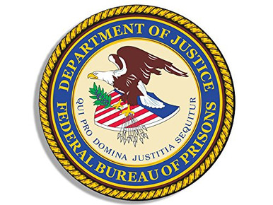 American Vinyl Round Federal Bureau of PRISONS Seal Sticker -fbp Logo ...