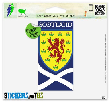 Scotland National Team Football Vinyl Car Bumper Window Sticker 11 inch ...