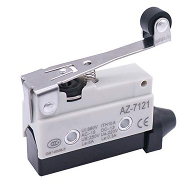 Taiss Momentary Adjustable Roller Lever Arm Limit Switch 380V 10A NC NO ...