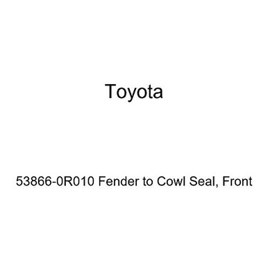 Genuine Toyota 53866-0R010 Fender to Cowl Seal Front - Warehousesoverstock
