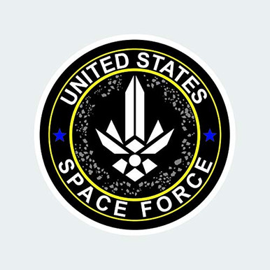 fagraphix United States Space Force Sticker Self Adhesive Vinyl Decal ...