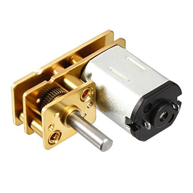 uxcell Micro Gear Box Speed Reduction Motor DC 6V 100RPM Electric ...