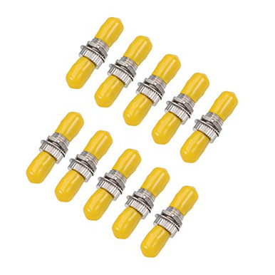 uxcell ST to ST Female Fiber Coupler Flange Type Fiber Optical Adapter ...