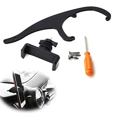 iJDMTOY Behind Tachometer Bolt-On Mount Cell Phone GPS Black Holder ...