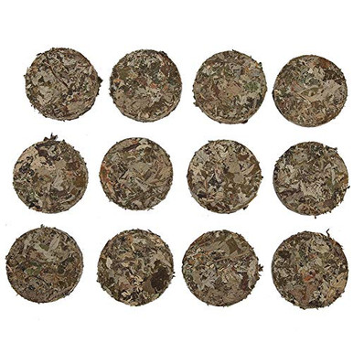 12pcs Box Moxa Mugwort Cake Foot Bath Soak Wormwood Dried Leaves Cake ...