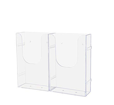 Marketing Holders 8 W Double Tri Fold Display Holder Multi 2 Pocket ...
