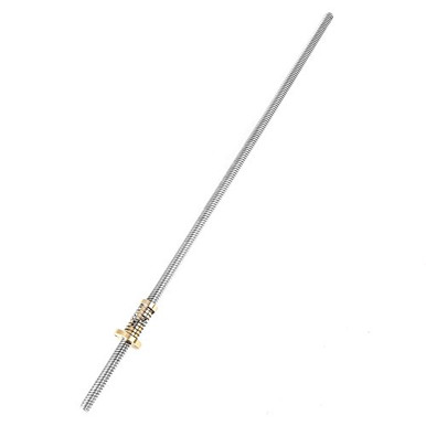 T8 Stainless Steel Threaded Rod Lead Screw with Anti-Backlash Spring ...