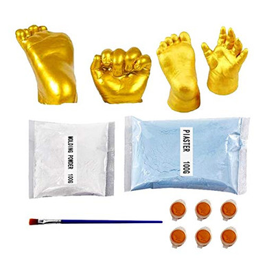 DIY Souvenir Hand Casting Kit Couples Wedding Holding Baby Plaster Mold ...
