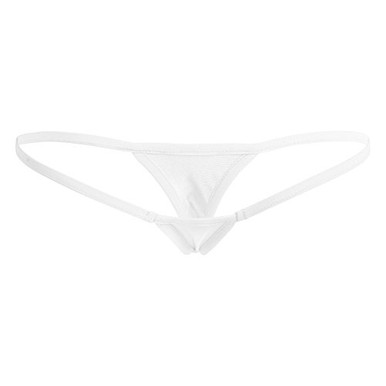 dPois Womens Stretchy Low Rise Micro Mini G-String T-Back Thongs Bikini ...