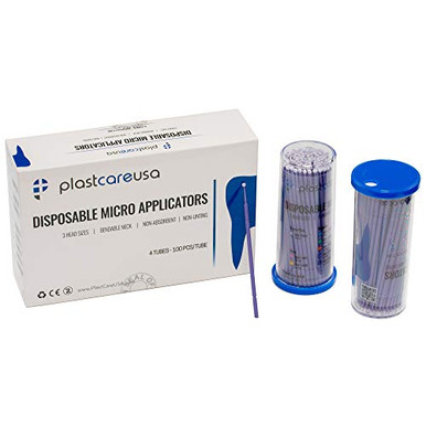 400 Purple Regular Tip Disposable Microbrush Dental Picks for Fluoride ...