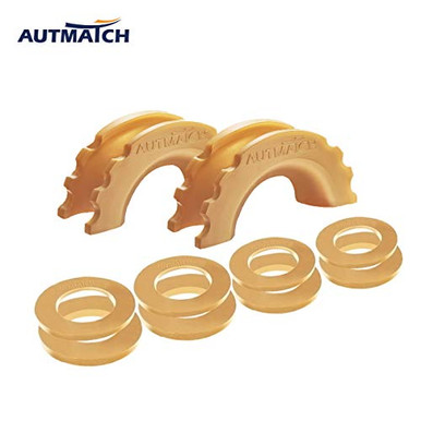 AUTMATCH Pack of 2 D-Ring Shackle Isolators Washers Kit 2 Rubber ...