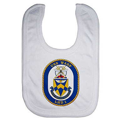 ExpressItBest Microfiber Baby Bib - US Navy USS Wasp LHD-1 Amphibious ...
