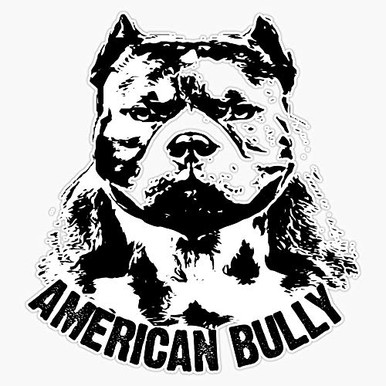 American Bully Vinyl Waterproof Sticker Decal Car Laptop Wall Window ...