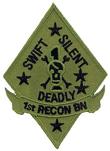 United States Marine Corps USMC 1st Recon Battalion Swift Silent Deadly ...