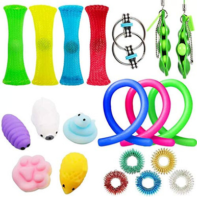 Natuworld 20 Pack Sensory Fidget Toys Set Stress Relief and Anti ...