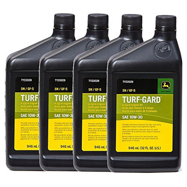 John Deere Original Equipment TURF-GARD 32 oz. 10W-30 Oil TY22029 PACK ...