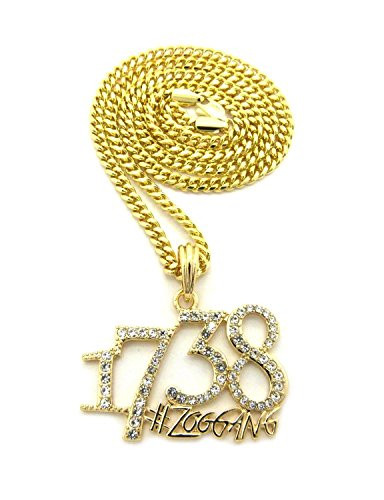 Shiny Jewelers USA Mens 1738 Zoo Gang REMY Boyz Micro PENDENDT Cuban ...