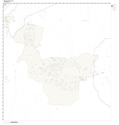 ZIP Code Wall Map of Spring Creek NV ZIP Code Map Not Laminated ...