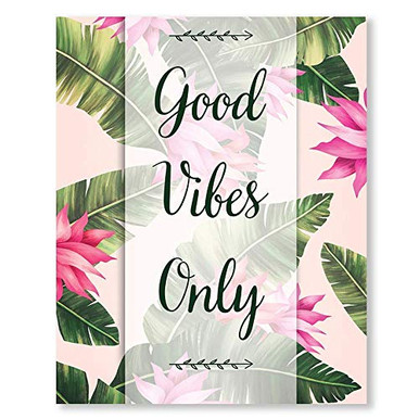 Good Vibes Only Wall Art Prints - Unframed 8x10 in - Inspirational ...