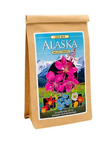 Alaska Wildflower Seed Mix - A Collection of Twelve annuals and ...