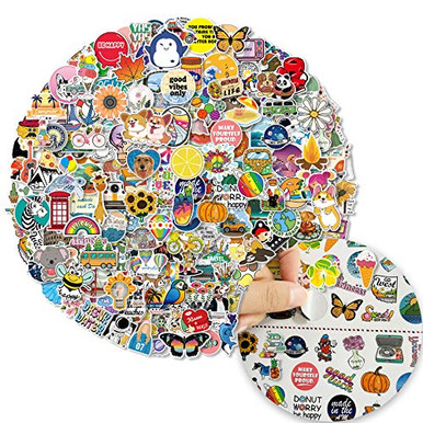 200pcs Mini Stickers Stickers Pack for Phone Case Laptop Cute Trendy ...
