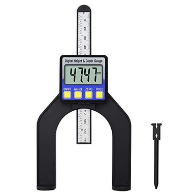 Digital Height and Depth Guage Magnetic Horizontal Vertical Measuring ...