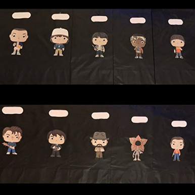9X12 Stranger Things Goody Bags Stranger things party supplies Stranger ...