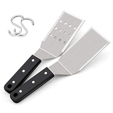 HaSteeL Metal Spatulas Stainless Steel Griddle Spatula Tools with ...