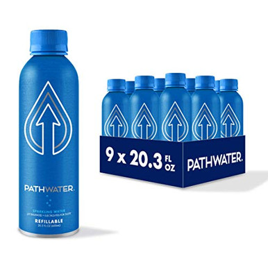 PATH Purified and pH Balanced Bubbly Sparkling Water in Eco-Friendly ...