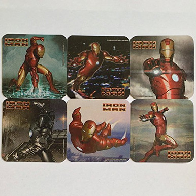 6 Iron Man Refrigerator Magnets Superhero Tony Stark Avengers Marvel ...