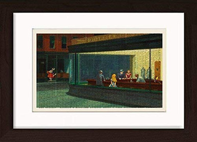 Alice In Wonderland Meets The Regulars In Hoppers Nighthawks Ready To ...