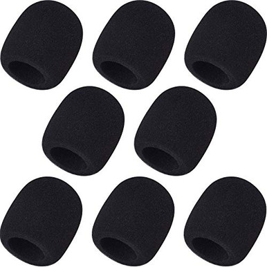 Mudder 8 Pack Foam Mic Cover Handheld Microphone Windscreen 8 Pack ...