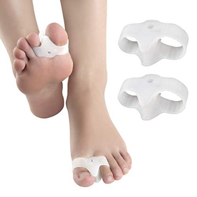Two-Hole Toe Separator Big Toe Straightener Feet Corrector for Hammer ...