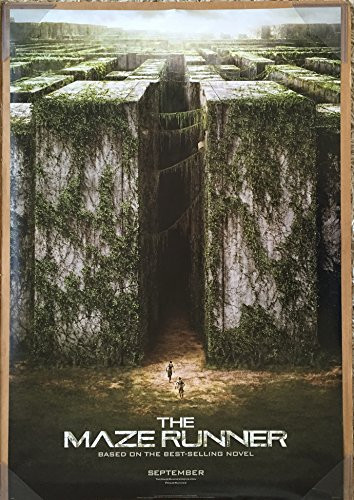 THE MAZE RUNNER MOVIE POSTER 2 Sided ORIGINAL Advance 27x40 DYLAN O ...