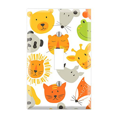 Animals Light Switch Cover Animals Light Switch Plate Animal Plate ...