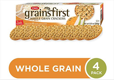 Dare Grainsfirst Whole Grain Crackers 8.4 oz Pack of 4 100 Percent ...