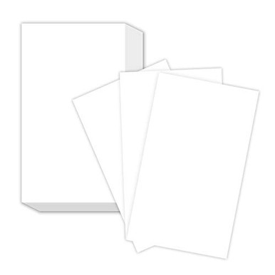 Menu Cards - 8 1 2 x 14 inch Legal Size Card Stock Paper - Premium ...