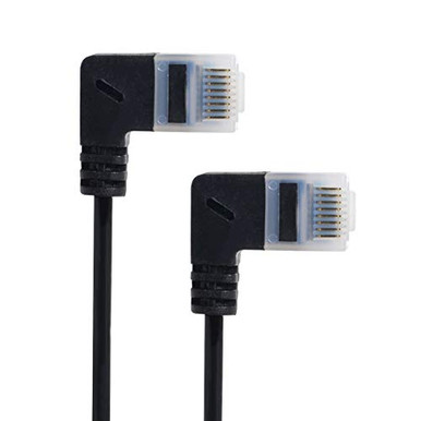 Xiwai Ultra Slim Cat6 Ethernet Cable RJ45 Right Angled UTP Network ...
