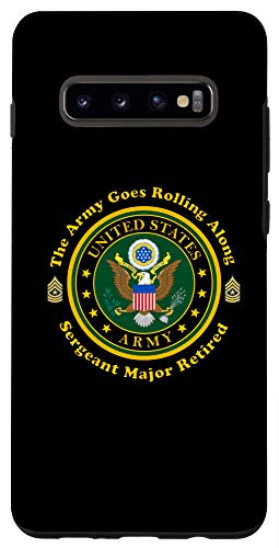 Galaxy S10 Plus ARMY MOTTO SERGEANT MAJOR SGM RETIRED SEAL Case ...