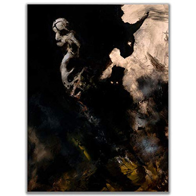 ShadowMyths Nightmare Monster Artwork Skeleton Art Wall Decor ...