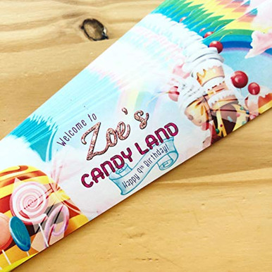 20 Piece Candy Land Inspired Waterproof Bottle Labels - Warehousesoverstock