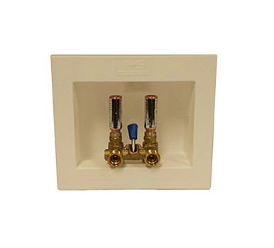 Water-Tite 85637 Du-All Dual Drain Washing Machine Outlet Box with ...