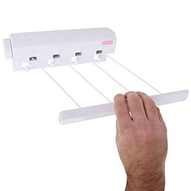 Home-X Automatic 4 Line Retractable Clothesline | Clothes Dryer with 4 ...