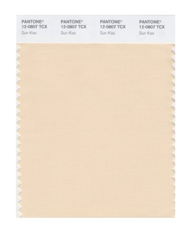 PANTONE Smart 12-0807X Color Swatch Card Sun Kiss - Warehousesoverstock