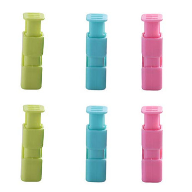 6 Pieces Food Bag Sealing Clips Bag Clip Chip Bag Clips Spring Food ...