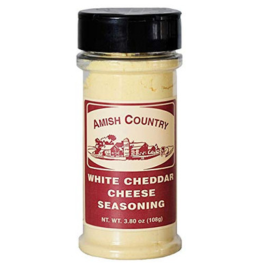 Amish Country Popcorn White Cheddar Cheese - 3.8 oz Popcorn Seasoning ...